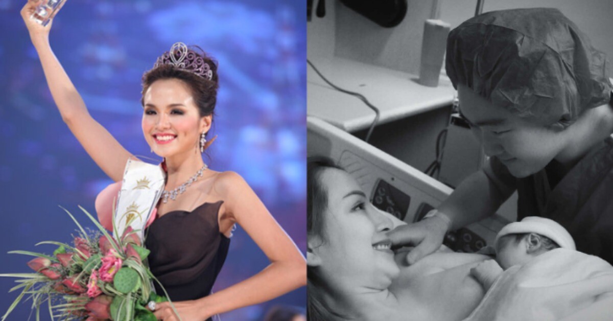 Hoa hậu Diễm Hương sinh con cho chồng thứ 3 ở Canada, đặt tên tiếng ...